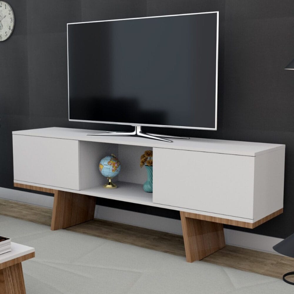 Rack para TV con dos puertas - nianideco